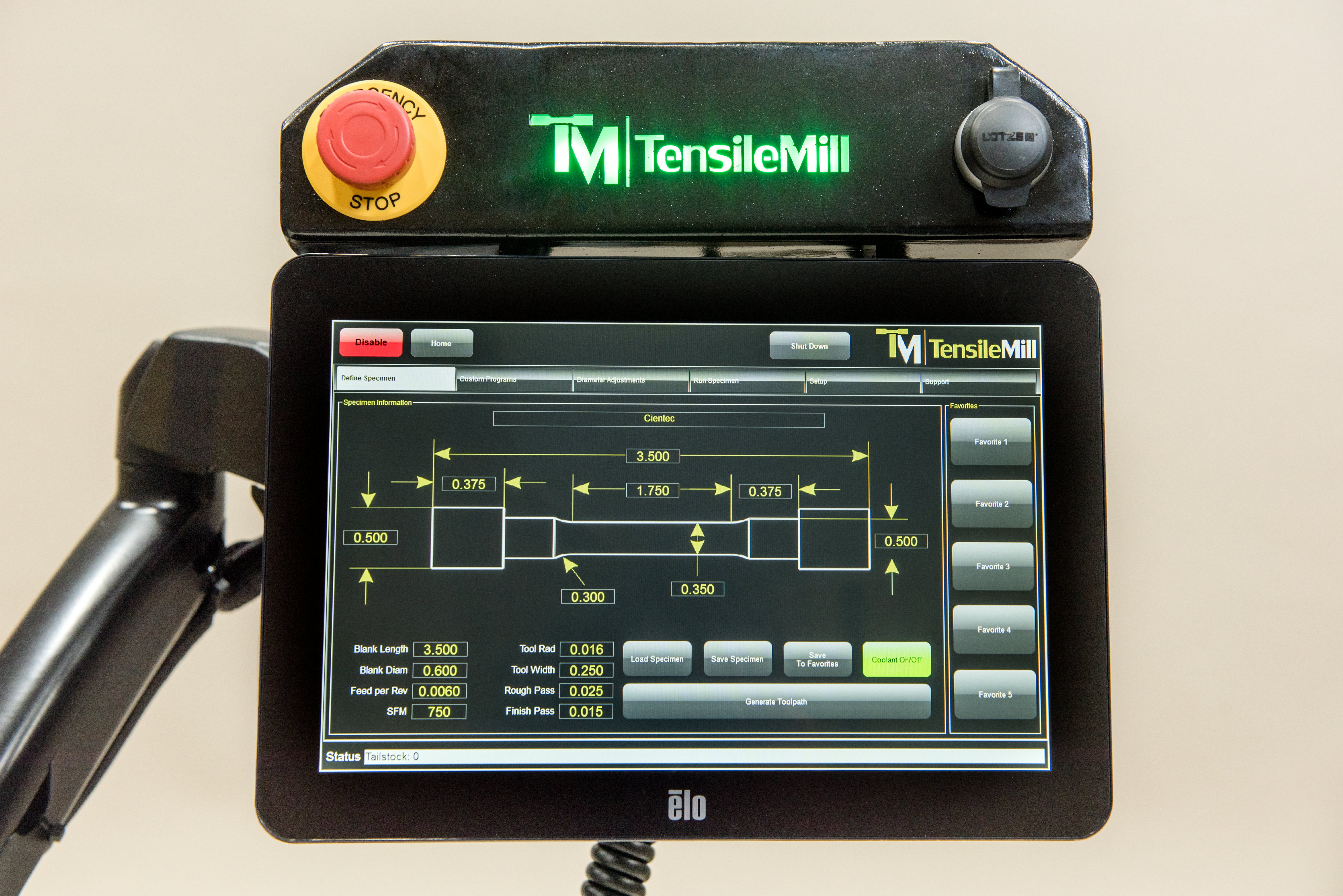 Round Tensile Test Sample Mill | IDM Instruments Australia - IDM ...
