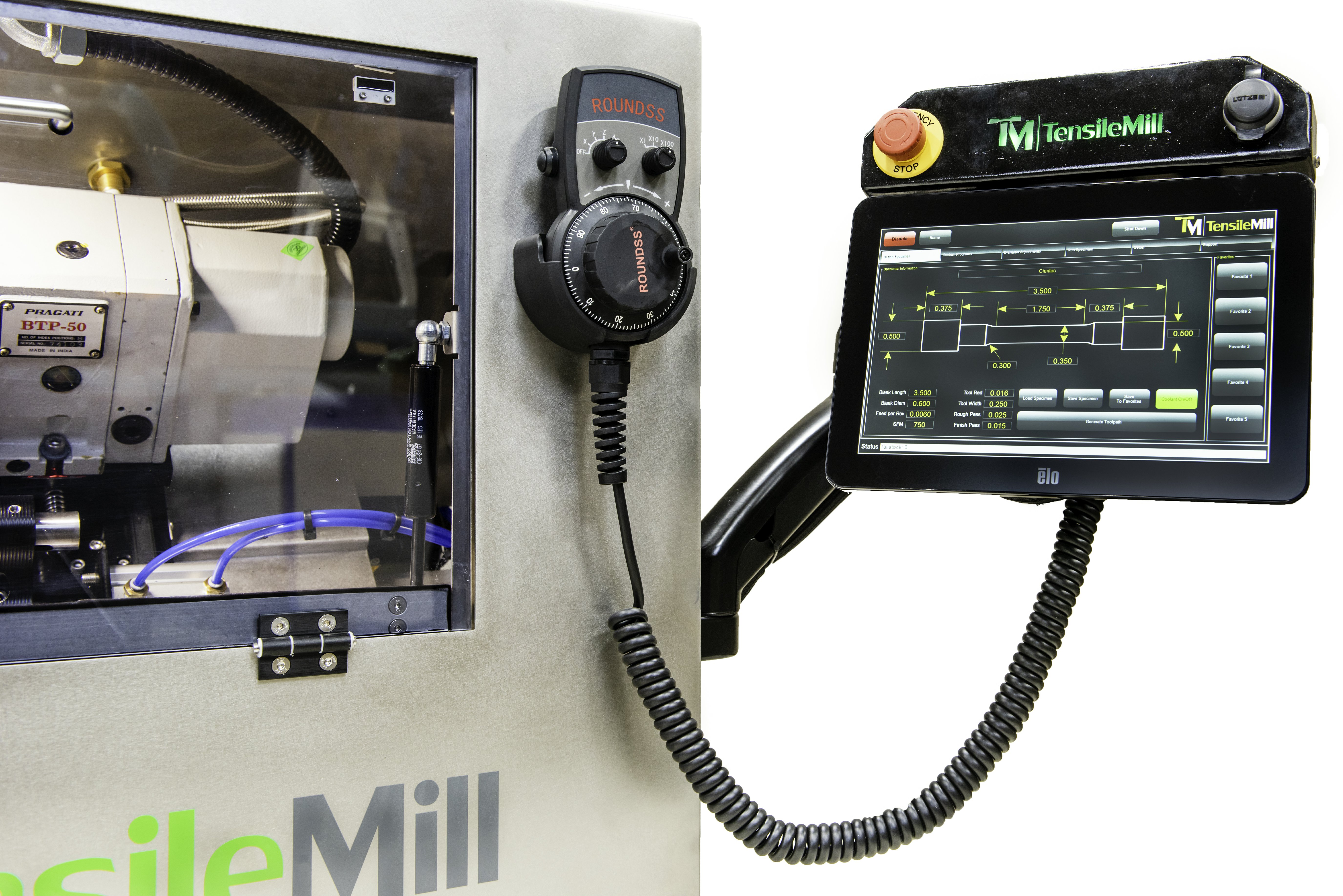 Round Tensile Test Sample Mill | IDM Instruments Australia - IDM ...
